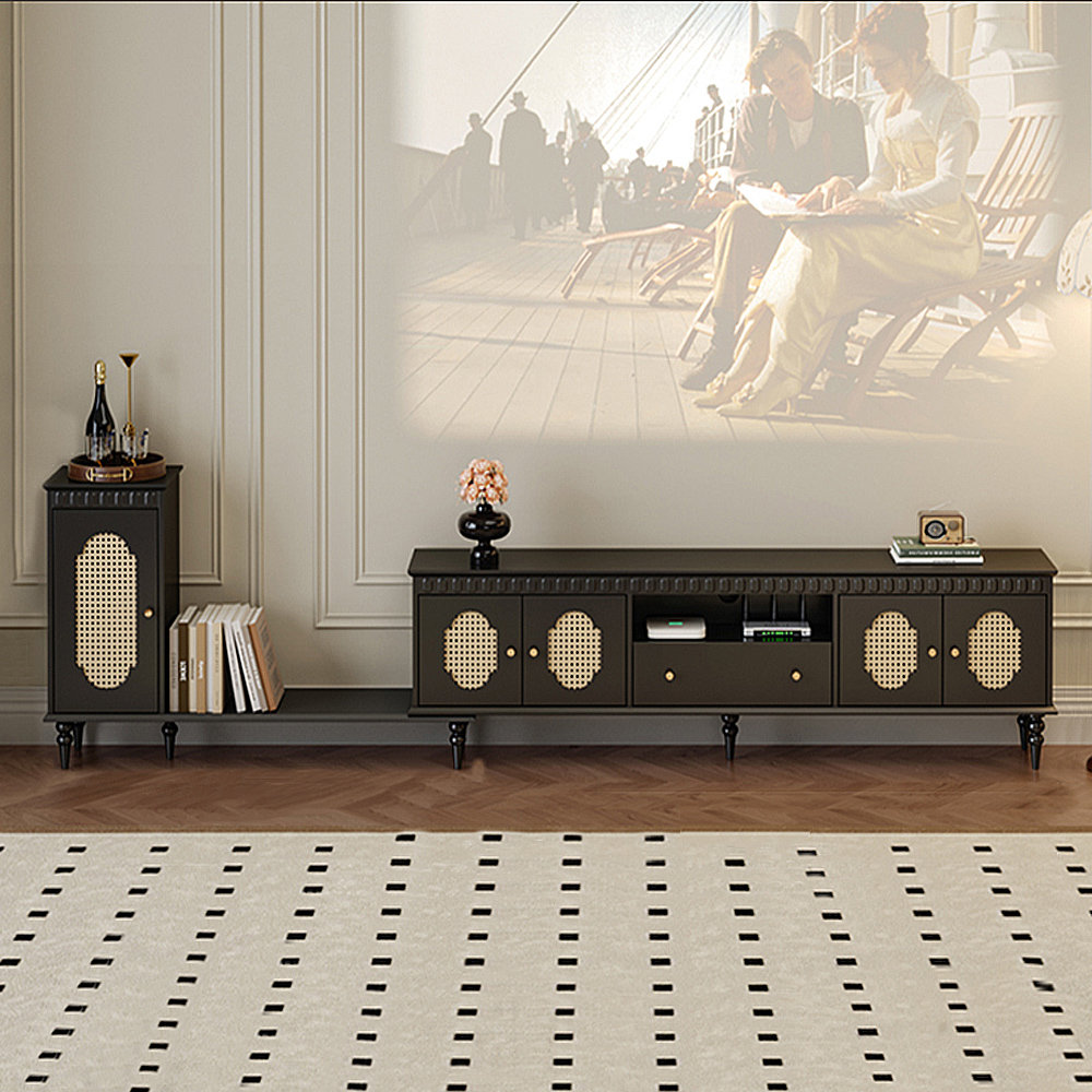 Bayou Breeze American Vintage Simple Expandable TV Stand | Wayfair