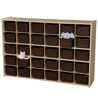 Wood Designs Contender 30 Compartment Cubby with Bins & Reviews | Wayfair