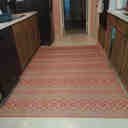 Union Rustic Theroux Geometric Orange Indoor / Outdoor Area Rug ...