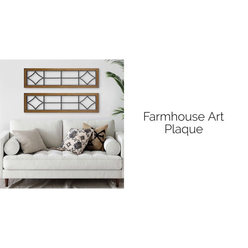 Red Barrel Studio® Brenham Traditional Abstract Wall Decor on Solid ...