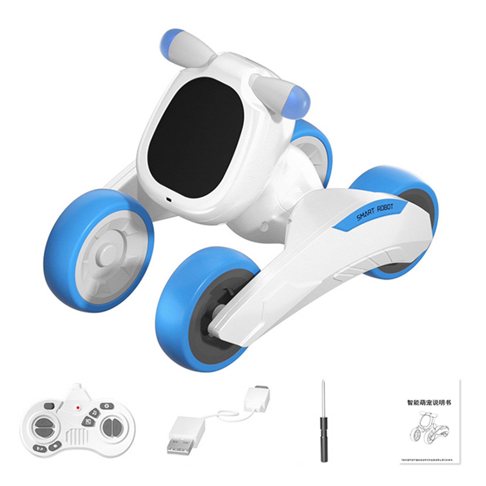 Ivy Bronx 2.4GHz Remote Control Robot Puppy Voice Interactive Touch ...