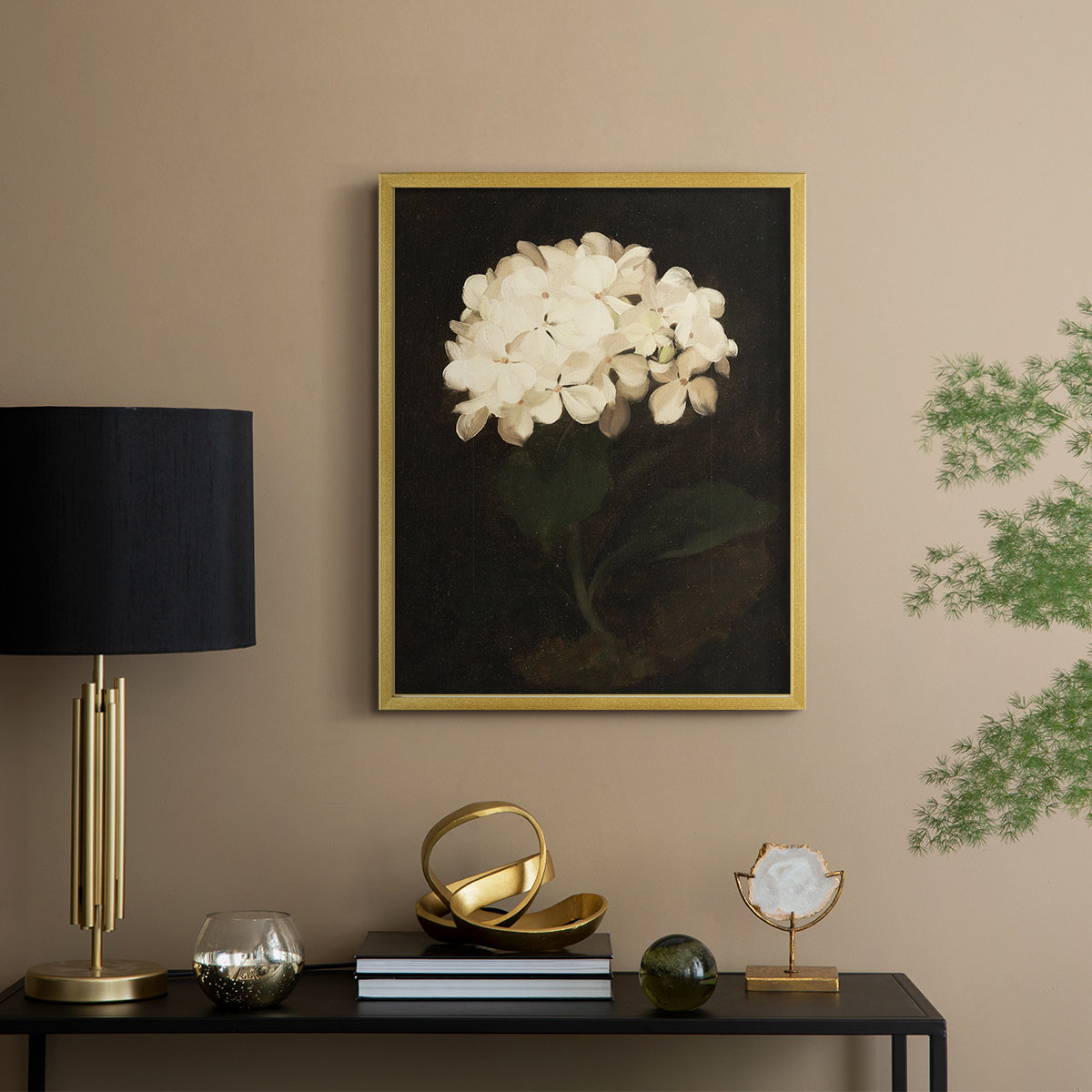 Winston Porter Vintage Floral Print CCCLXII Framed Print - Solid Wood ...