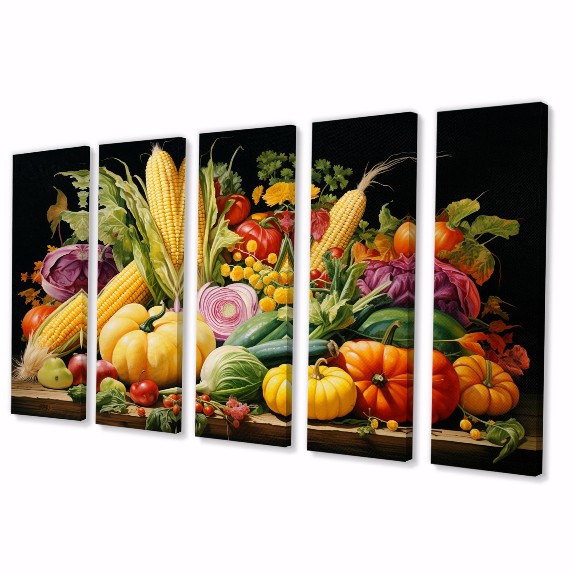 Winston Porter Vegetables A Vibrant Food I - Food & Beverage Wall Art ...