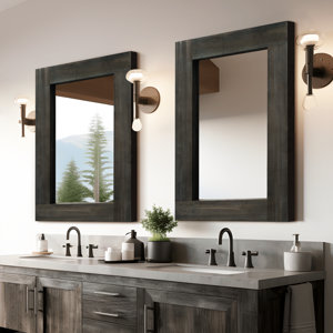 The Twillery Co.® Clearmont Distressed Wood Wall Mirrors & Reviews ...