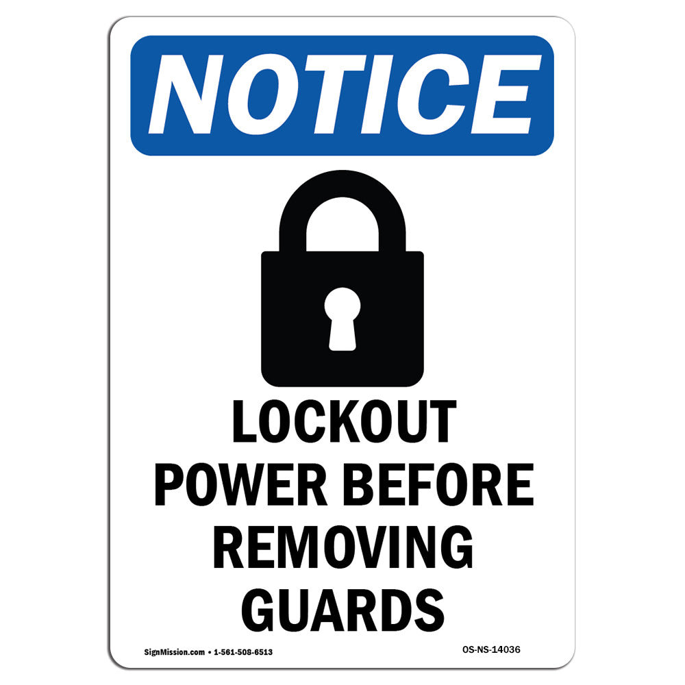 SignMission Lockout Power Before Sign with Symbol | Wayfair