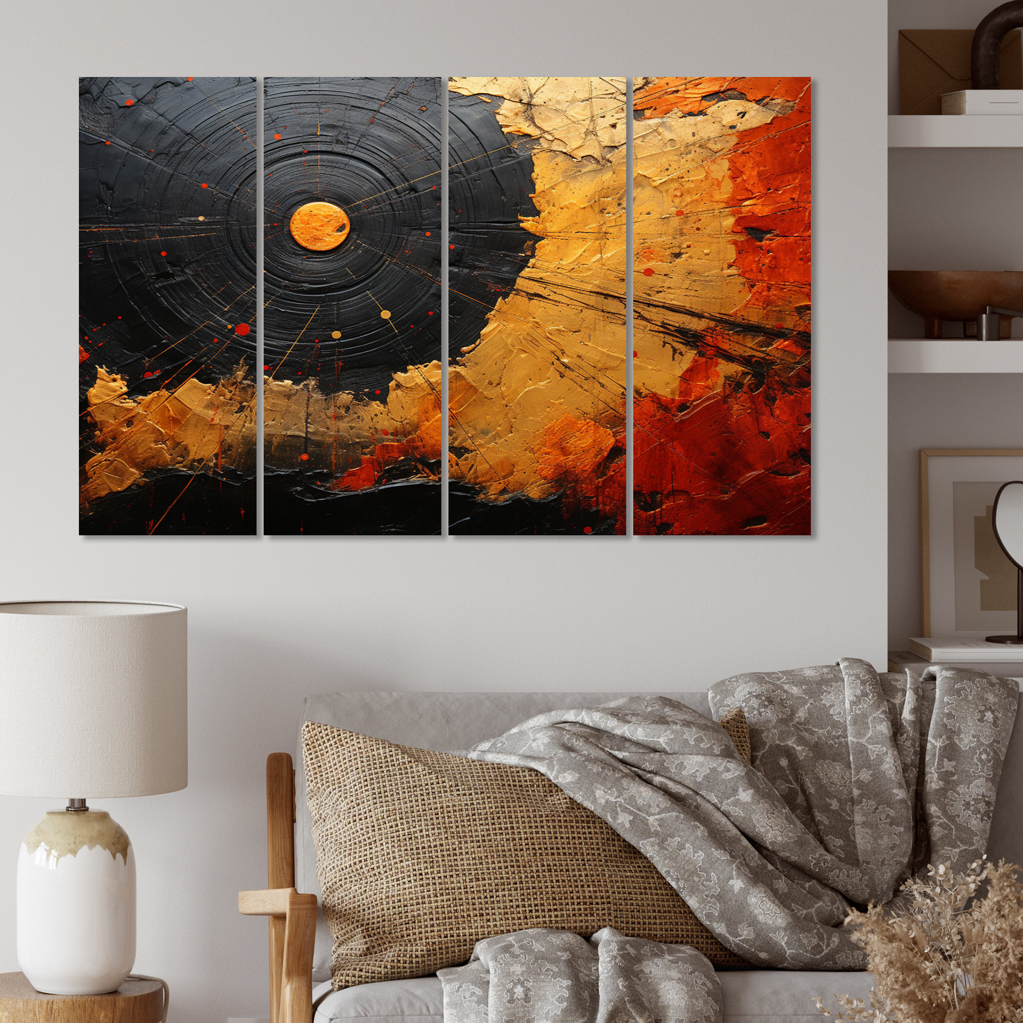 Design Art Comets Comets Cavalcade - Comets Metal Wall Decor Set | Wayfair