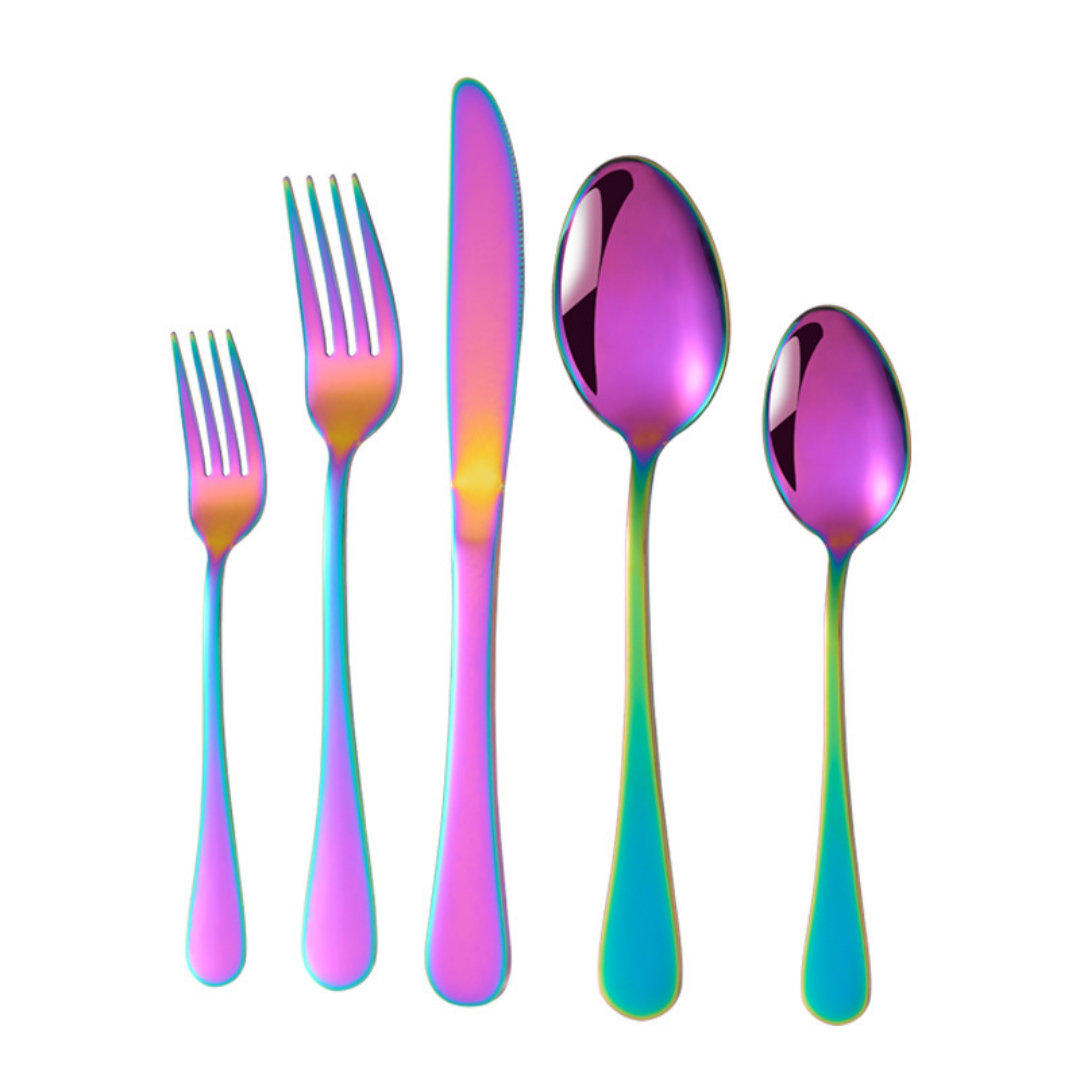 Wrought Studio Western Food Tableware Set 1010 Stainless Steel Knife ...