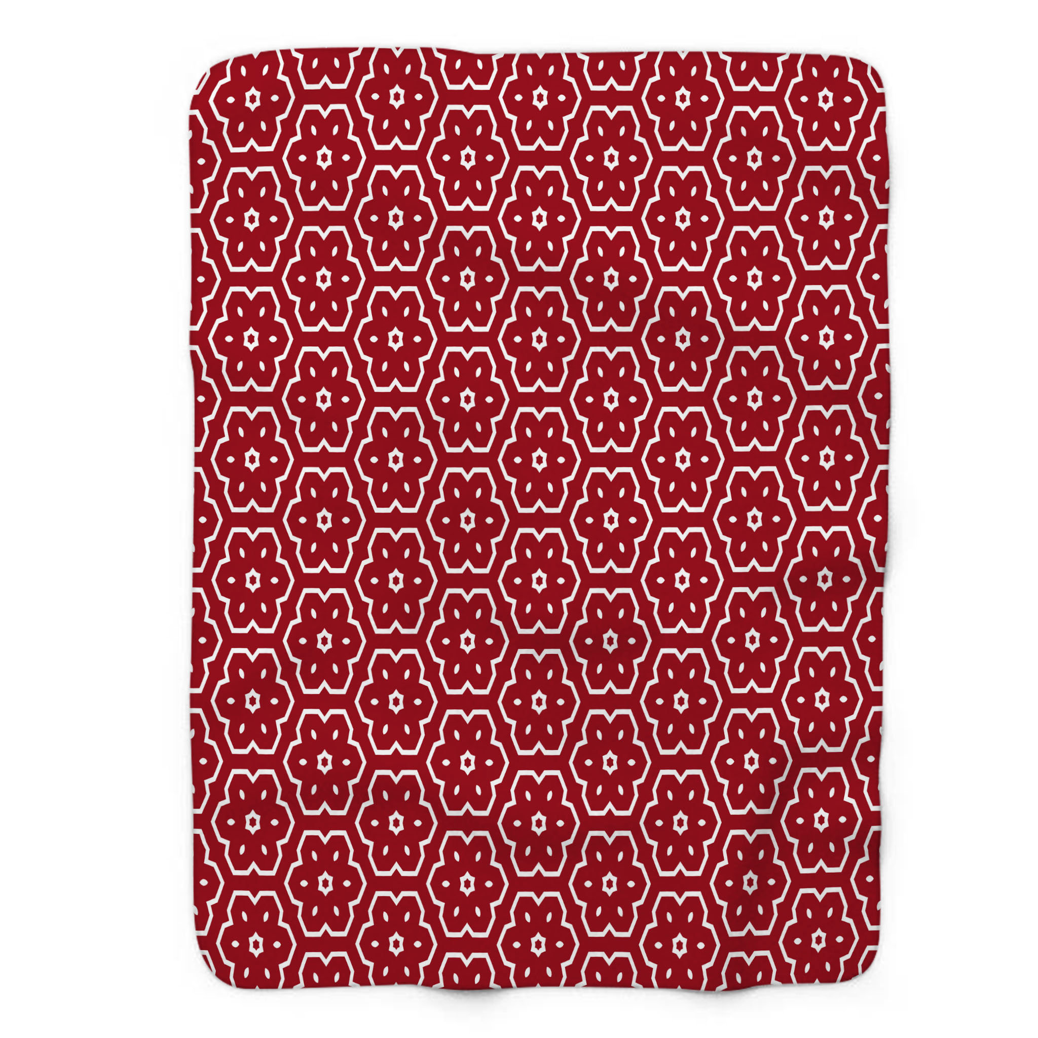 MentionedYou Ruby Shapes - 1 Piece Premium Sherpa Blanket 0209 | Wayfair