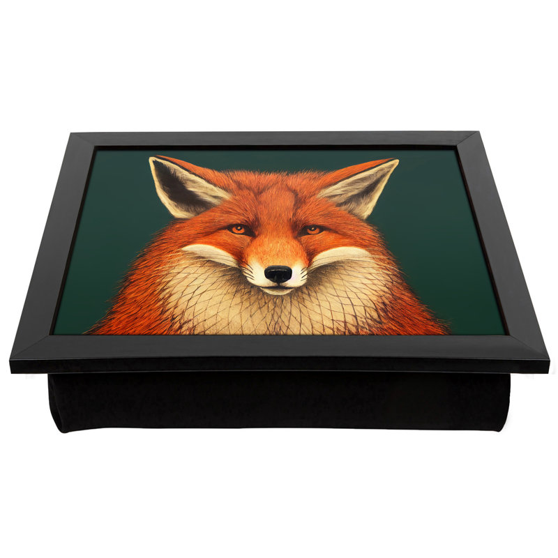 17 Stories Hopeful Fox Lap Tray with Cushion | Wayfair.co.uk