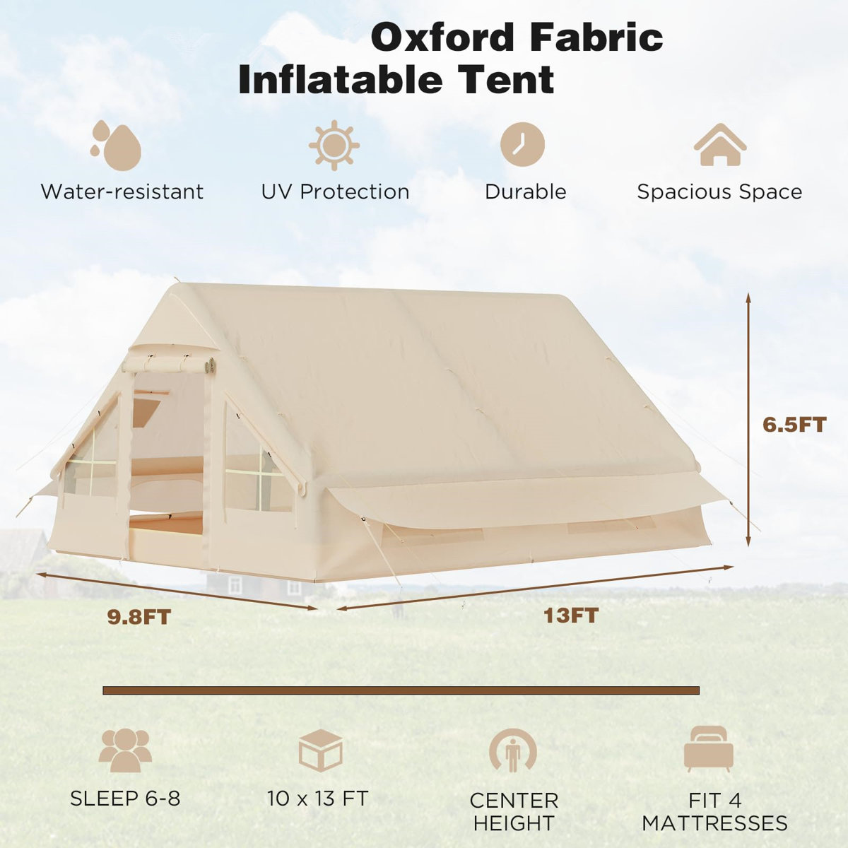 EROMMY Oxford Fabric Inflatable Tent & Reviews - Wayfair Canada