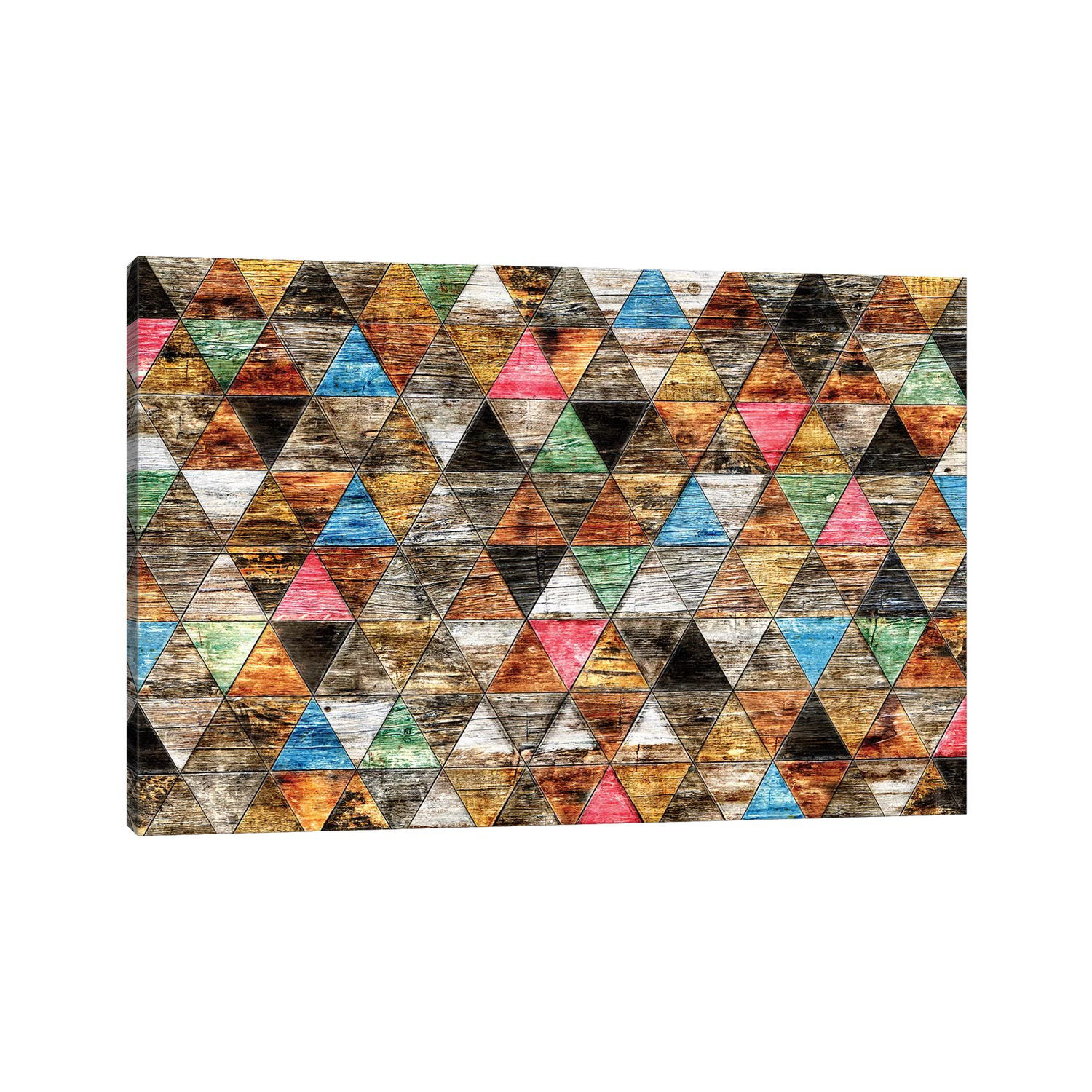 East Urban Home Shabby LCD Chic by Diego Tirigall - Wrapped Canvas ...