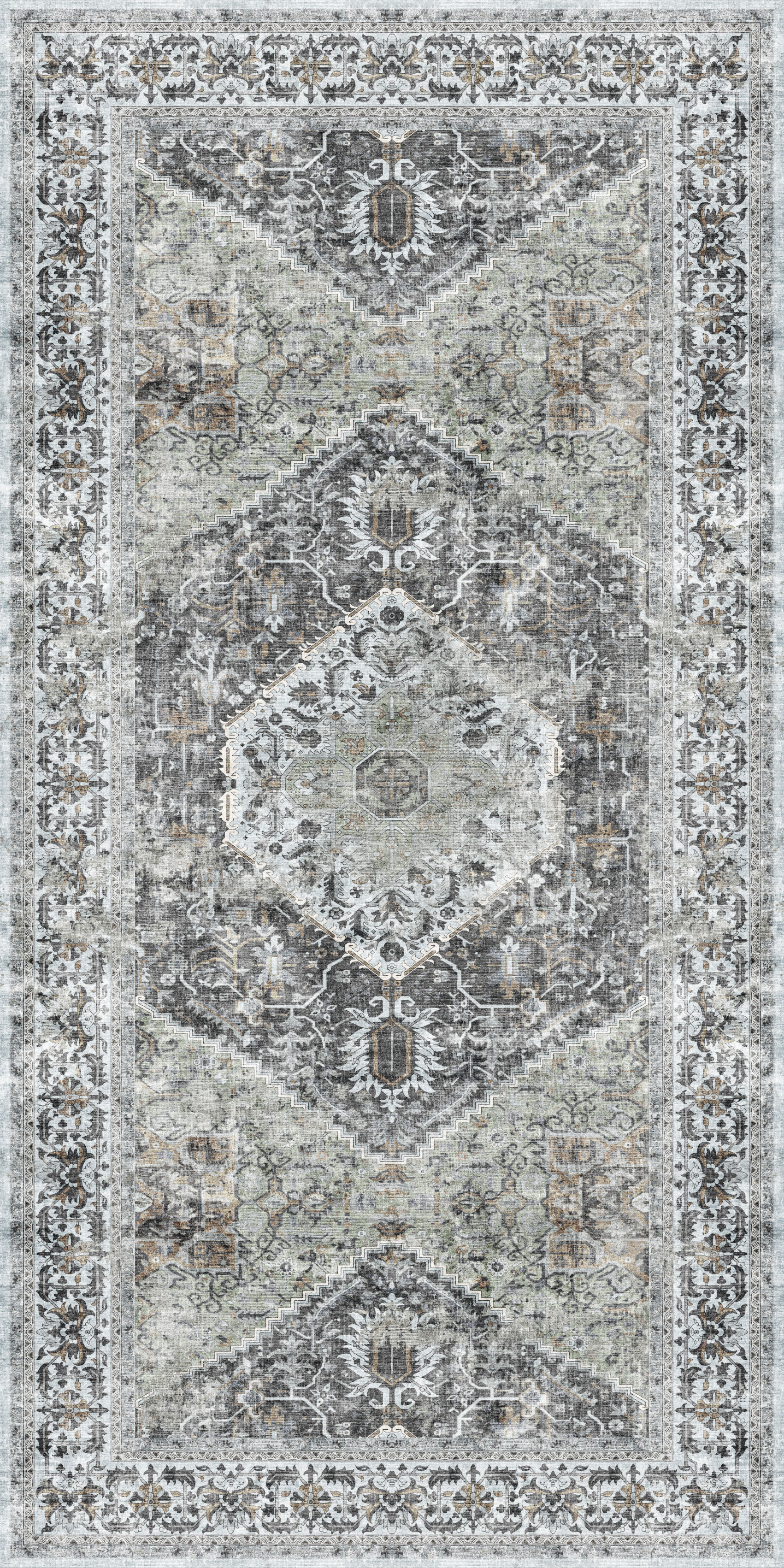 ADAMA LLC David Easy to Clean Vinyl Rugs | Wayfair