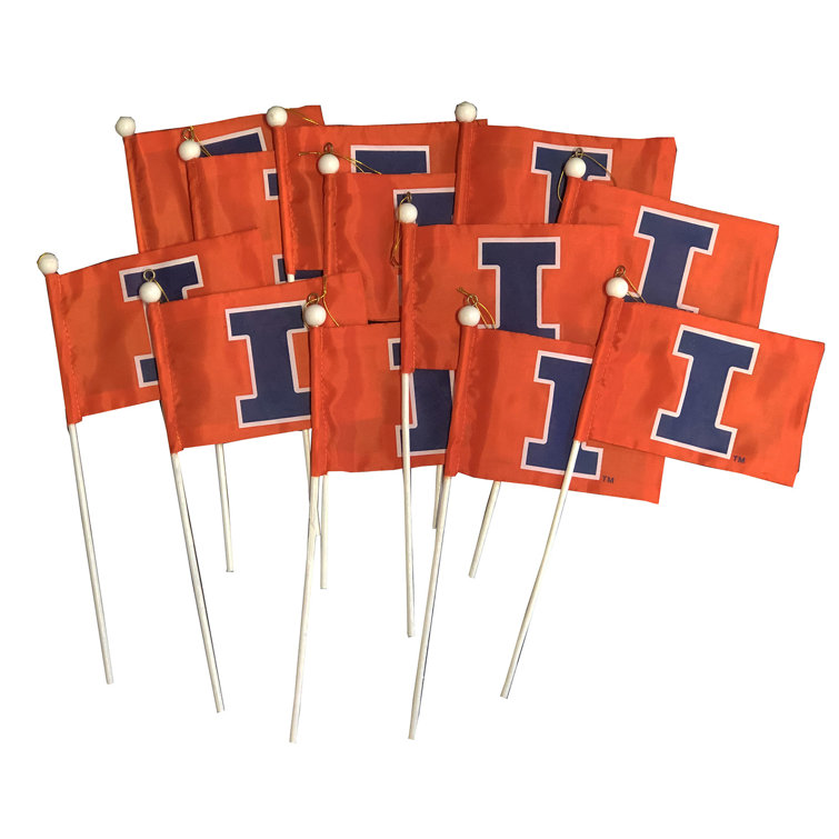 Santa's Workshop College Flag Ornaments | Wayfair