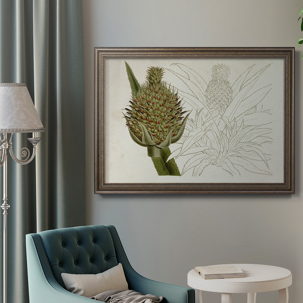 Bayou Breeze Tropical Foliage & Fruit VI Premium Framed Canvas- Ready ...