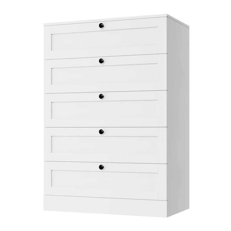 Wade Logan® Arfon 5 - Drawer Dresser & Reviews | Wayfair