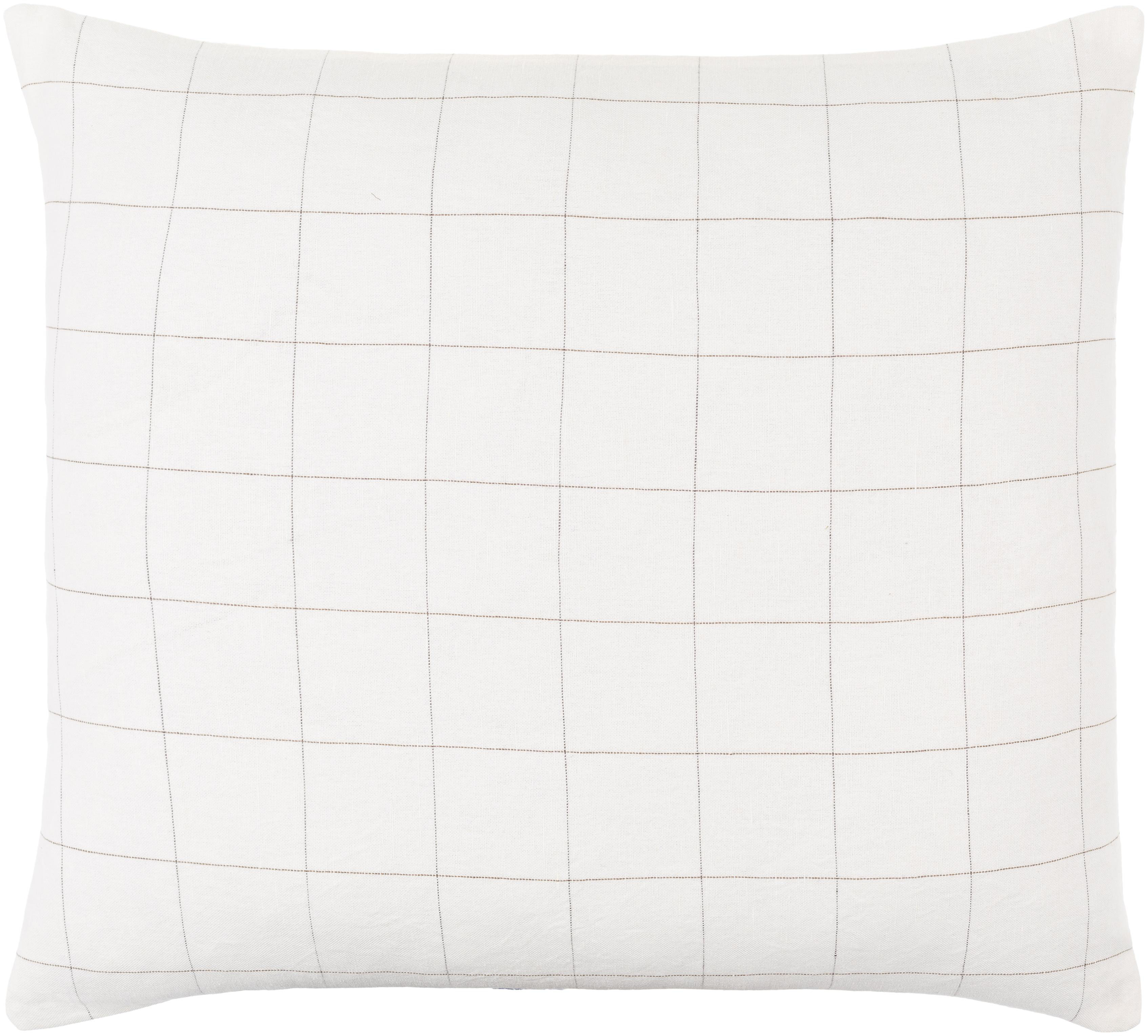 Livabliss Farida Plaid Linen Throw Pillow | Wayfair
