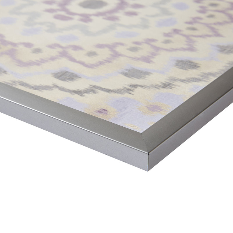 Dakota Fields Tapia Silver Floral Medallion Wall Art Set | Wayfair