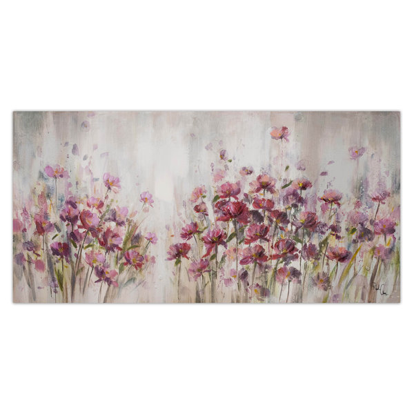 Rosalind Wheeler Acrylbild Lilac Reverie | Wayfair.de