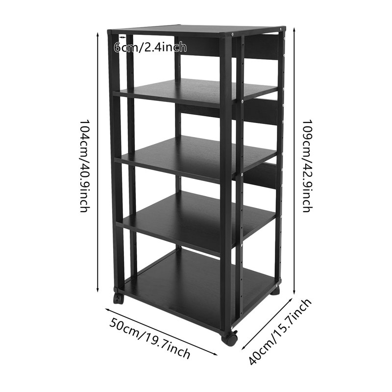 YXSUN 5-Tier AV Media Stand & Reviews | Wayfair