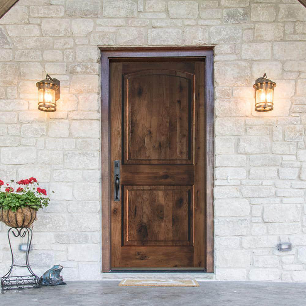 ALL STAR CUSTOM KITCHENS LLC 150'' x 185'' Paneled Wood Back Doors ...