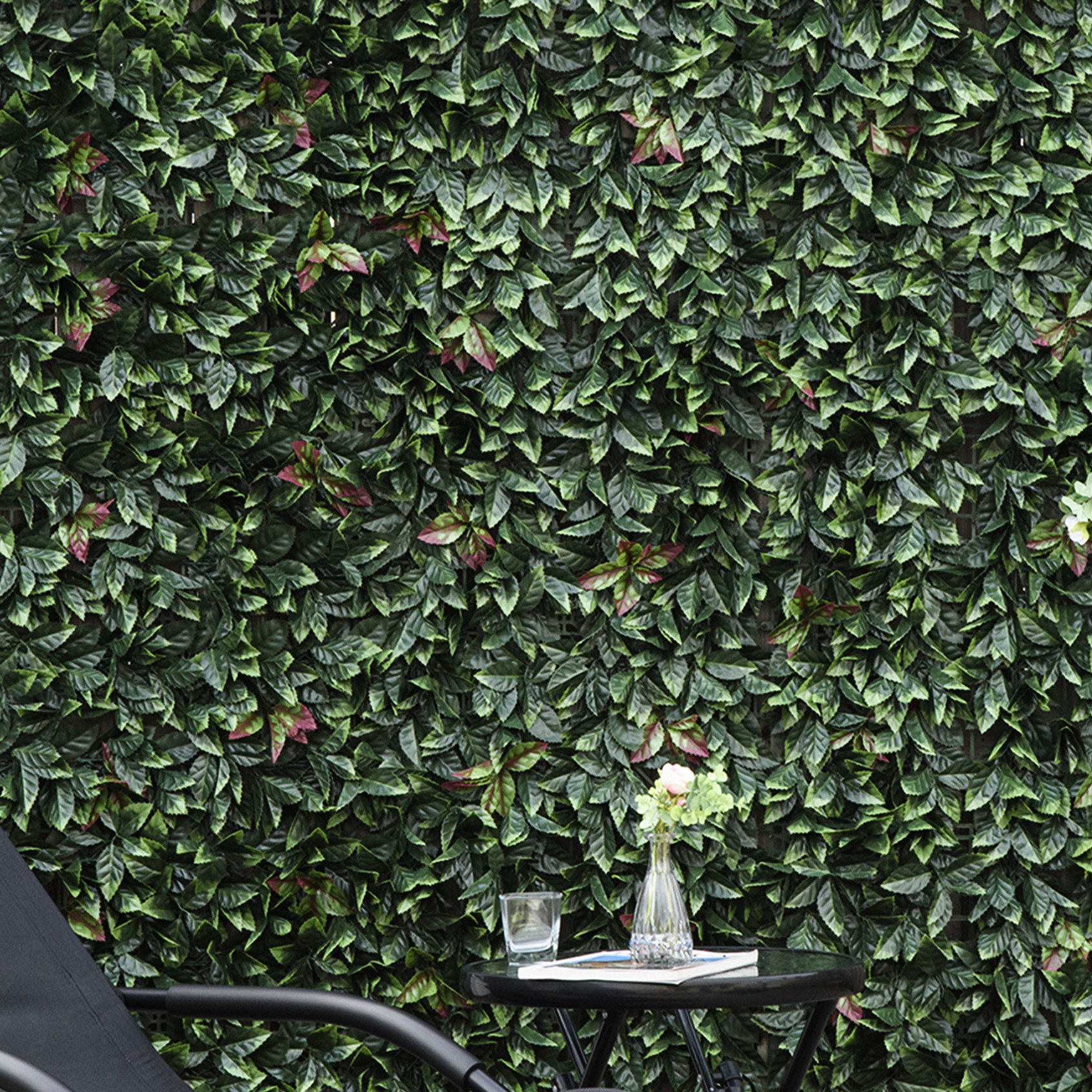 Primrue 20" X Artificial Grass Panels For Fence Enhancement Wall - 20 ...
