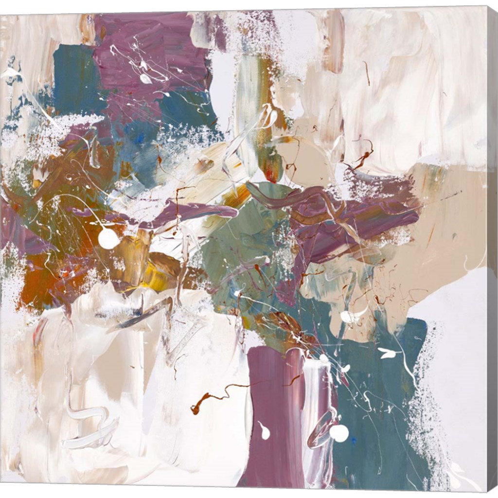 Wrought Studio Go With The Flow By Suzanne Mccourt, Canvas Wall Art ...