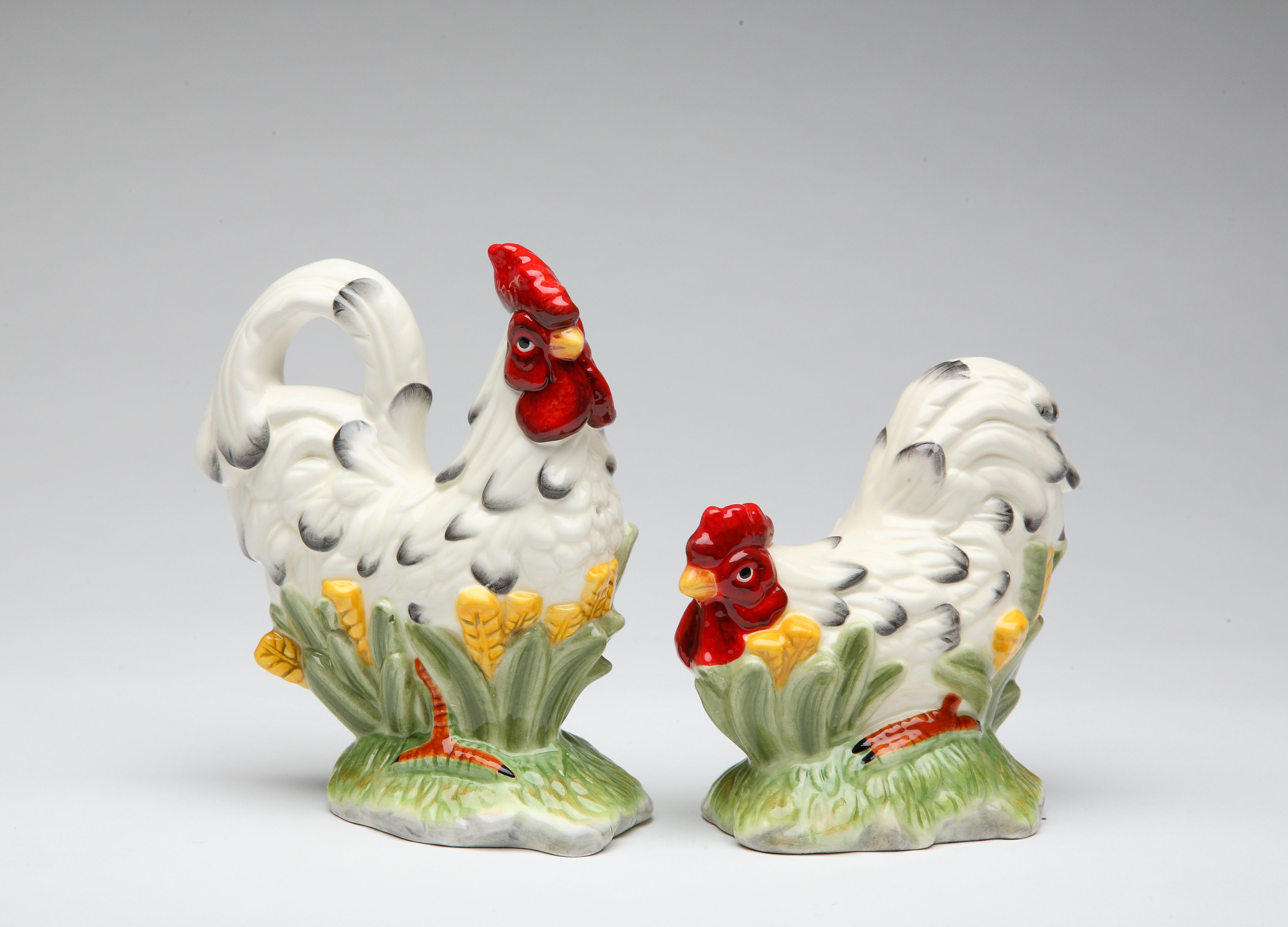 Cosmos Gifts Rooster Salt and Pepper Set & Reviews | Wayfair