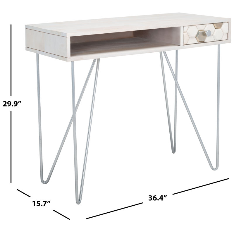 Ivy Bronx Kershaw 34.6'' Desk & Reviews | Wayfair