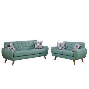 Green Living Room Sets You'll Love | Wayfair