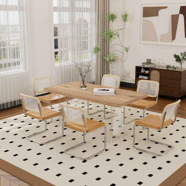 Ivy Bronx Mariam Faux Leather Upholstered Side Chair & Reviews | Wayfair