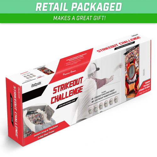 GoSports Strikeout Challenge Baseball Toss Doorway Game | Wayfair