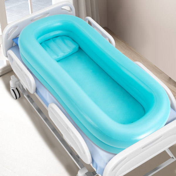 DENFER Bedside Shower Inflatable Bathtub Kit | Wayfair