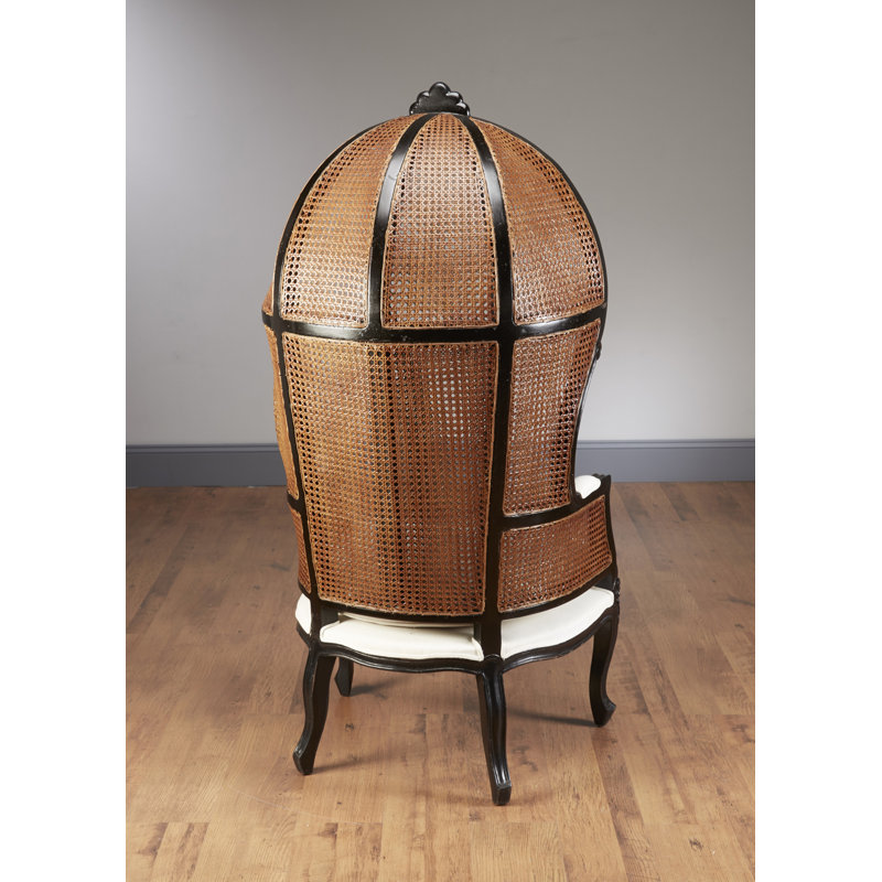 Astoria Grand Bonifant Linen Balloon Chair "& Reviews" | Wayfair