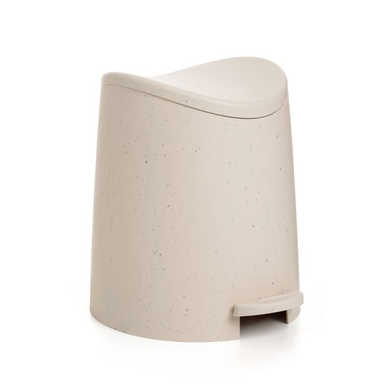 Superio Mini Bathroom Step-on Trash Can, 3 L, Tan & Reviews | Wayfair