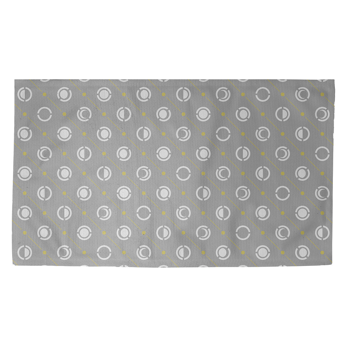 Brayden Studio® Moon Phases Gray Area Rug | Wayfair