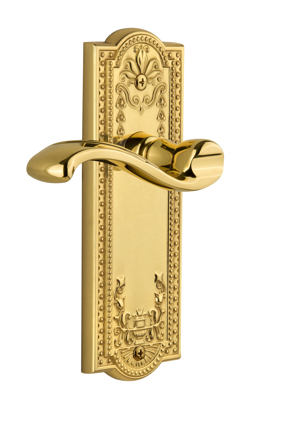 Grandeur Parthenon Plate Single Dummy with Portofino Lever | Wayfair