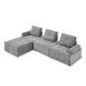 Latitude Run® Kyndyl 4 - Piece Upholstered Sectional | Wayfair