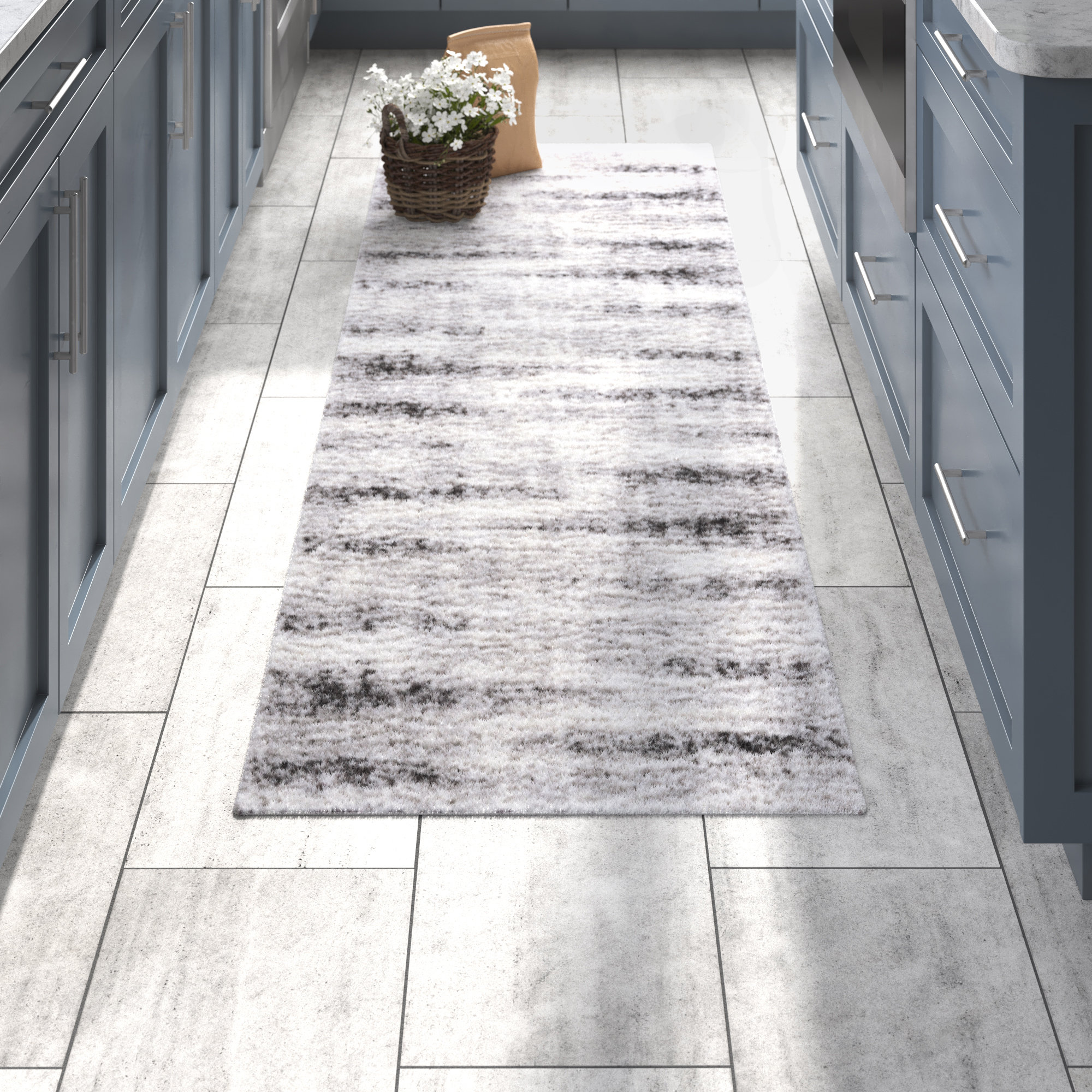 17 Stories Berber Shag Performance Rug | Wayfair