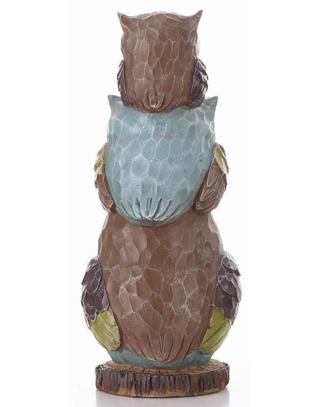 Hi-Line Gift Ltd. Stacking Owls Statue & Reviews - Wayfair Canada