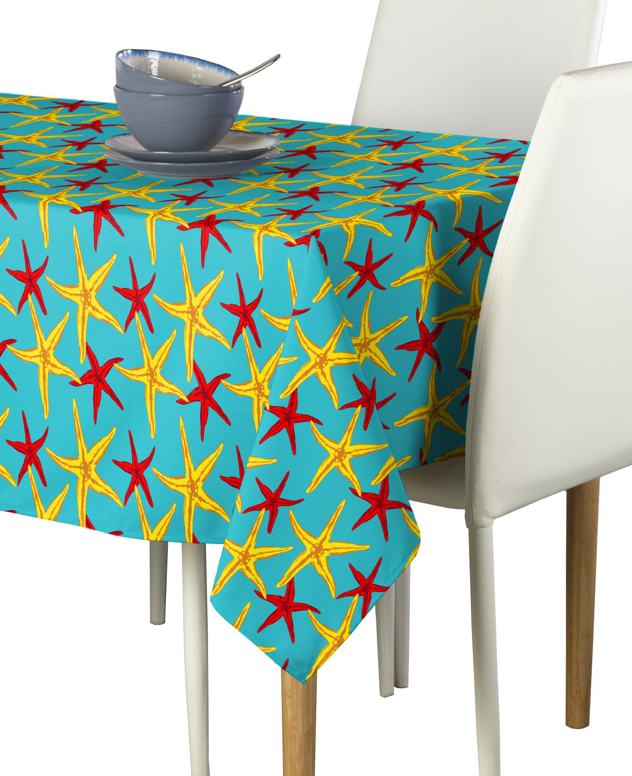 East Urban Home Tiquan Geometric Tablecloth | Wayfair