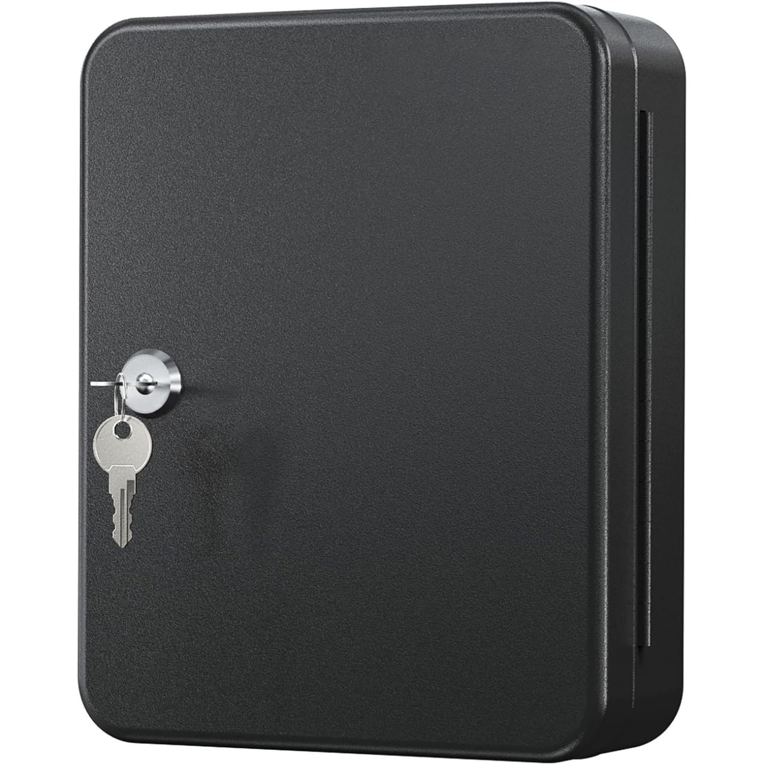 Ebern Designs Steel Key Cabinet Wall Mounted Organizer - 28 Keys, 2 ...