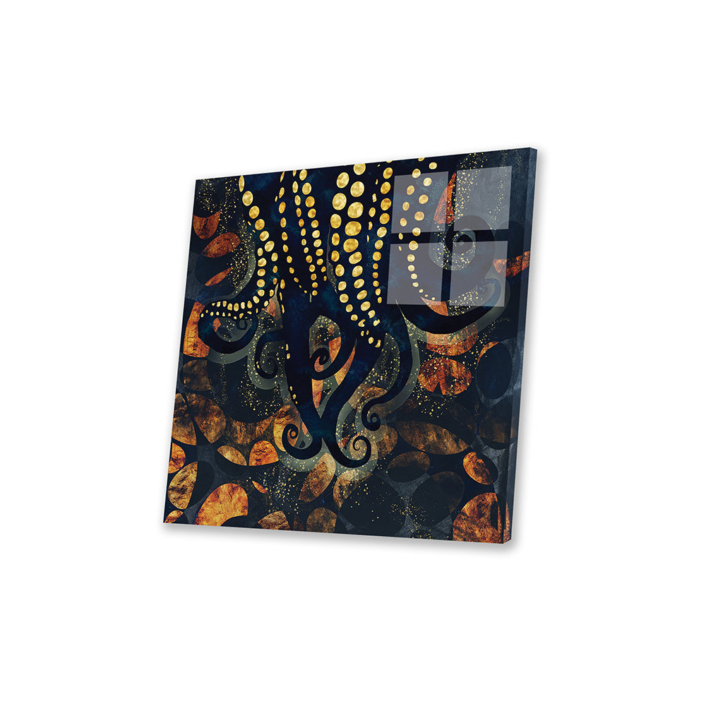 Dovecove Metallic Ocean I by SpaceFrog Designs - Unframed Graphic Art ...