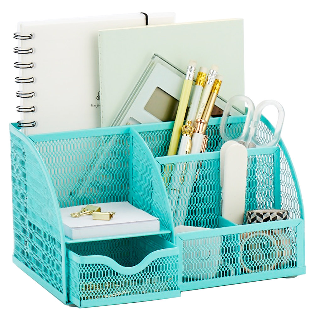 Inbox Zero Kyreece Mesh Desk Organizer & Reviews | Wayfair