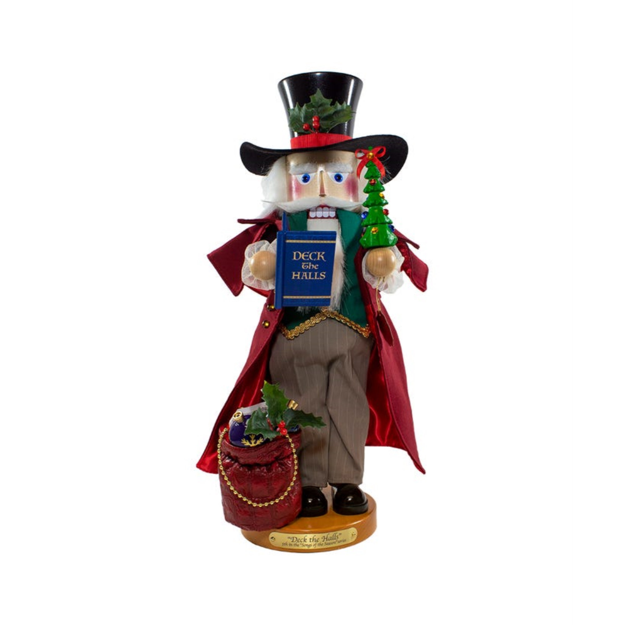 Steinbach Kurt Adler Steinbach Musical Deck The Halls Nutcracker | Wayfair
