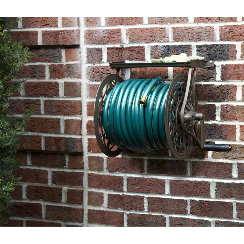 Ames Aluminum Wall Mounted Hose Reel & Reviews | Wayfair
