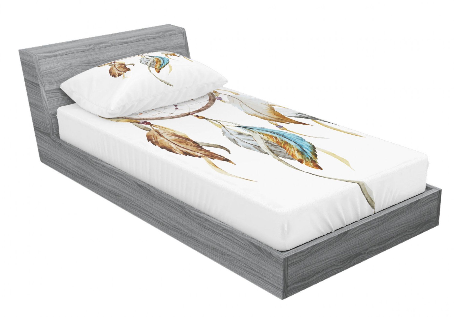 Ambesonne Feather Sheet Set | Wayfair