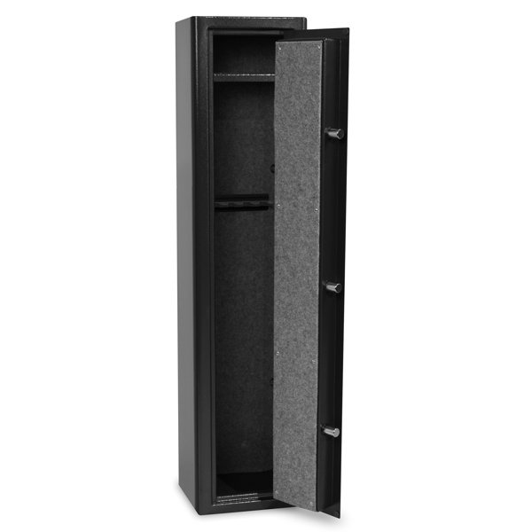 Sports Afield Home Defense 4-Gun Fireproof Biometric Lock Gun Safe ...