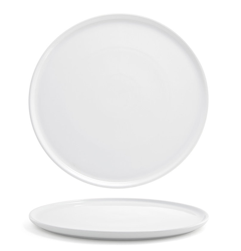 Front Of The House Harmony 13" Round Pizza Dinner plate Set | Wayfair