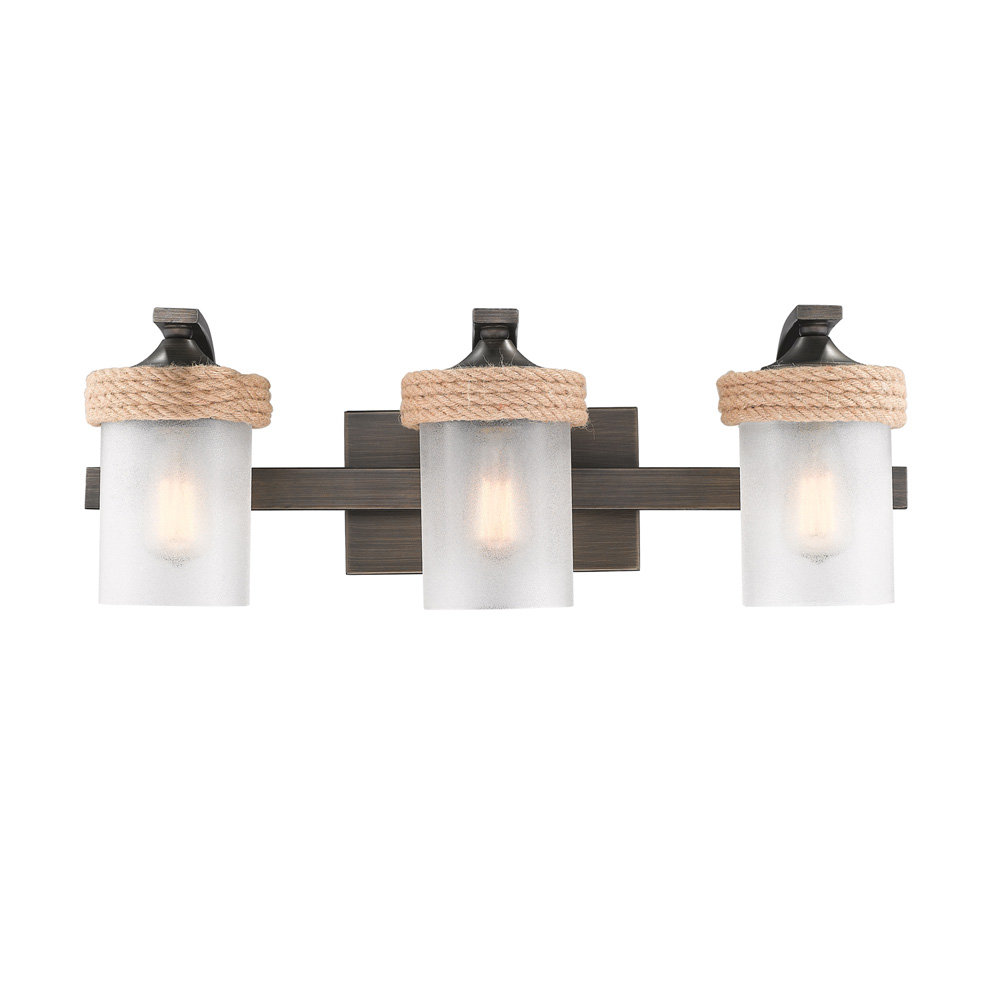 Canora Grey Davy 3-Light Vanity Light & Reviews | Wayfair