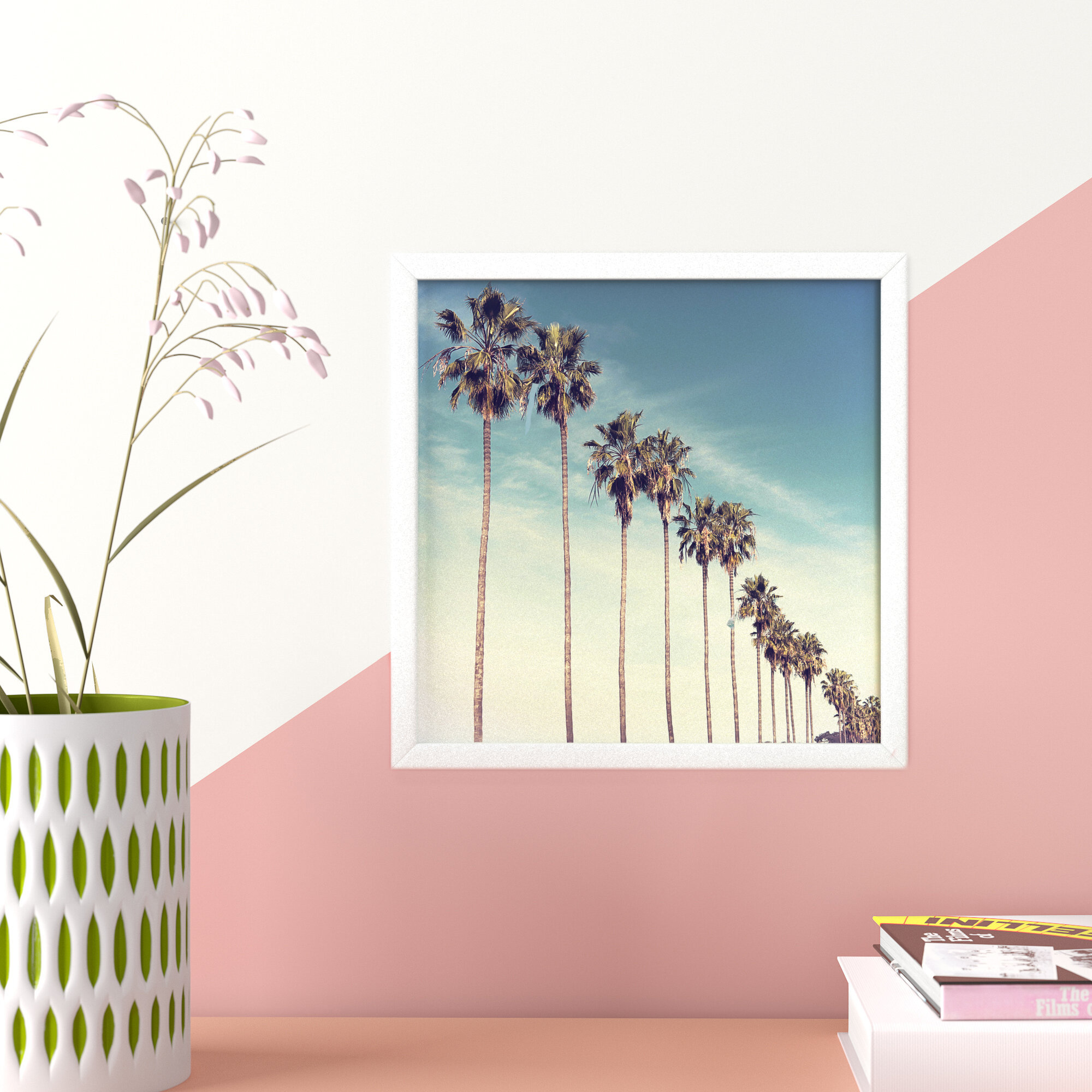 Hashtag Home California Summer - Picture Frame Graphic Art Print on ...